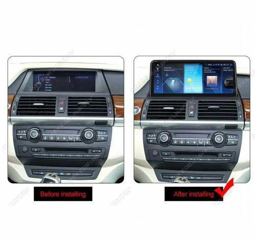 Магнитола Android Mekede BMW X5/X6 E70/E71 07-12