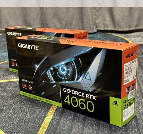 Gigabyte Видеокарта GeForce RTX 4060 eagle OC 8 гб