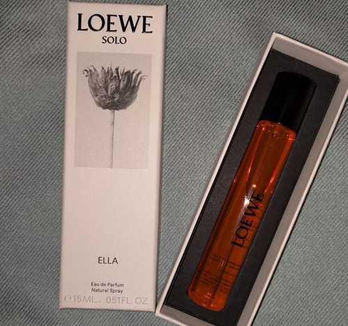 Loewe Solo ella парфюмерная вода