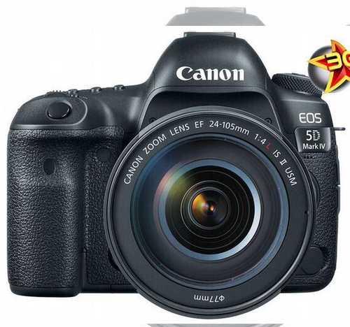 Canon EOS 5D Mark IV Kit EF 24-105mm f/4L IS II US