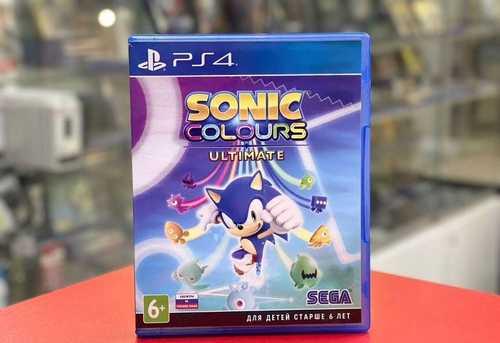 PS4 Sonic Colours: Ultimate cusa-19351 (Русские су