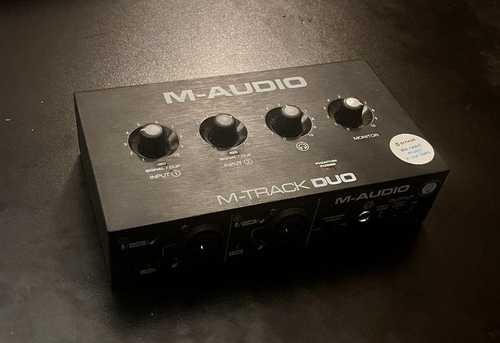 Звуковая карта m-audio m-track duo