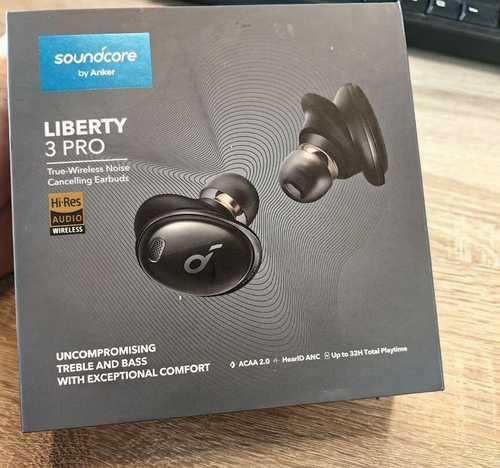 Беспроводные наушники Soundcore Liberty 3 pro