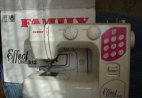 Новая швейная машина Family Effect Line 312