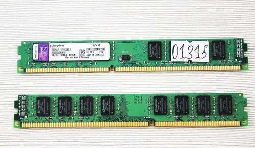 Оперативная память DDR3 4 GB 1333 MHz Kingston