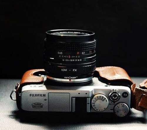 Объектив Konica 40mm 1.8 for Fujifilm