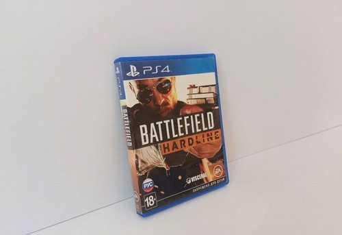 Battlefield Hardline диск для PS4