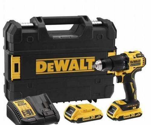 Удар. дрель-шуруповерт dewalt dcd709d2t atomic