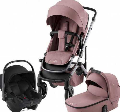 Коляска 3 в 1 Britax Roemer Smile 5Z, Dusty Rose