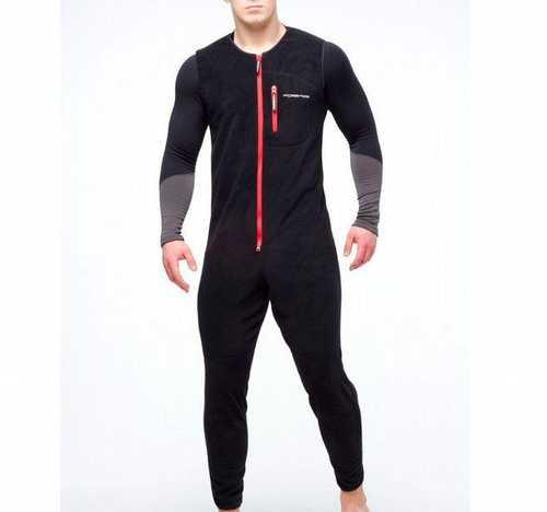 Комбинезон флис forsage thermal overall black p.XL