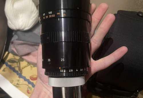 Объектив Canon f1.8 25-100mm PL + MFT адаптер