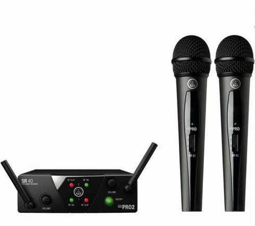 Микрофоны и радиосистемы AKG WMS40 Mini2 Vocal Set