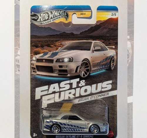 Hot Wheels Nissan Skyline GT-R (BNR34)