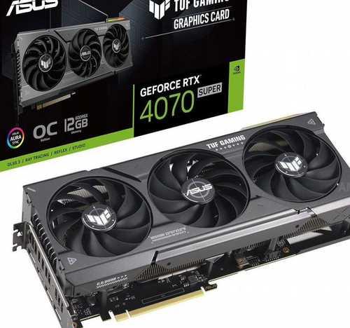 Видеокарта asus TUF gaming GeForce RTX 4070 super