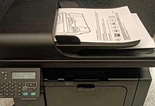 Мфу Hp laserjet M1212 nf