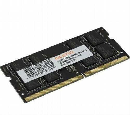 Qumo DDR4 sodimm 16GB qum4s-16G2400P16 PC4-19200