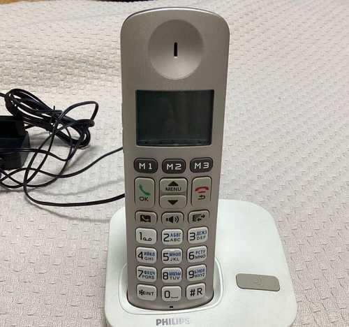 Безпроводной dect телефон Philips XL 300