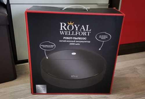 Робот пылесос royal wellfort новый