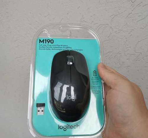 Мышь беспроводная Logitech M190