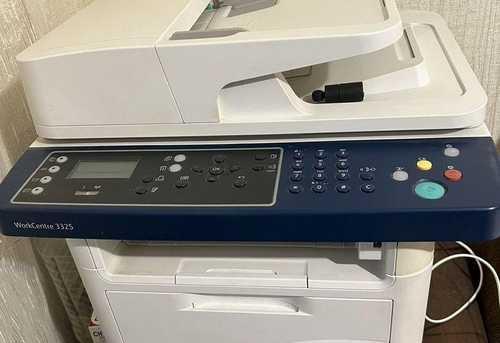 Принтер мфу xerox Work Centre 3325