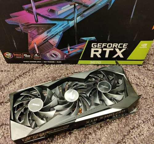 Gigabyte RTX 3070 8gb Aorus Master