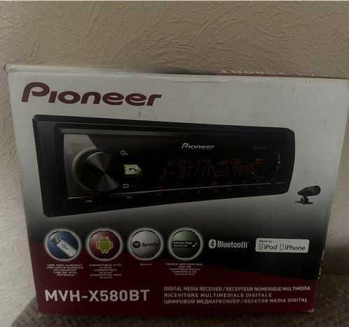 Автомагнитола 1din pioneer