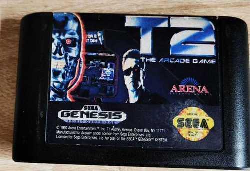 Игра Sega genesis terminator 2 arcade game лиценз