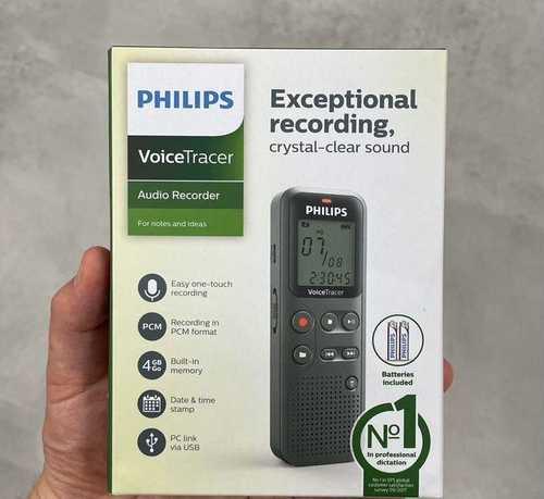 Диктофон Philips VoiceTracer DVT1110