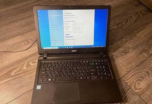 Ноутбук Acer EX 2540 i3-6006U, 6Gb, SSD 120gb