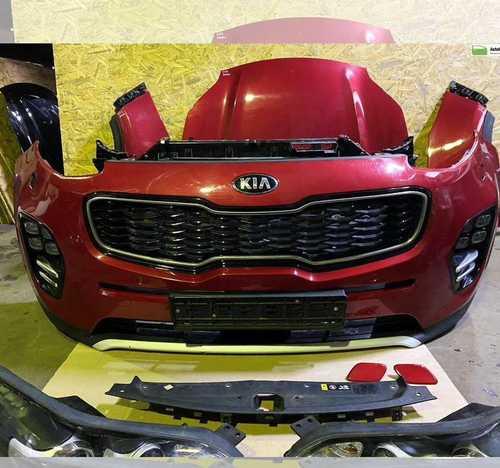 Передний кузов ноускат Kia Sportage 4 2015-2018