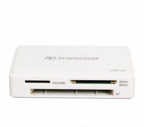 Карт-ридер Transcend Portable Multi-card P8 white