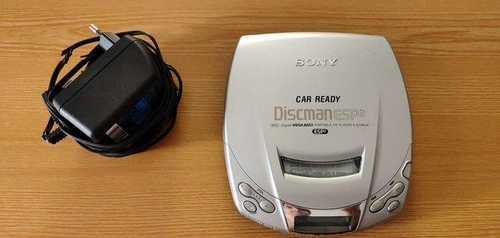 Sony Discman D-E206CK винтаж CD плеер