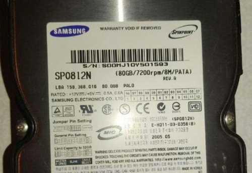 HDD Samsung 80 gb и Вентилятор Cooler Master