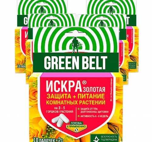 Удобрение-палочки Искра золотая 5 шт Green Belt
