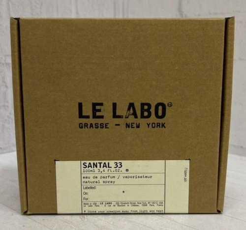 Le labo santal 33