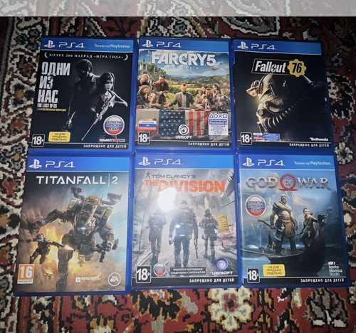 Продаю игры для ps 4