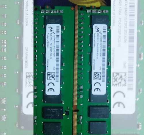 Оперативная память ddr4 16gb 2/8 2133Mgz