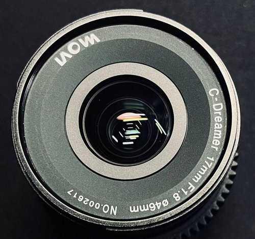 Объектив Laowa 17mm F1.8 MFT