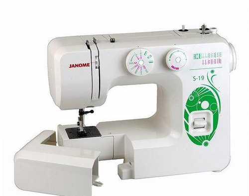 Швейная машина Janome S-19 белый