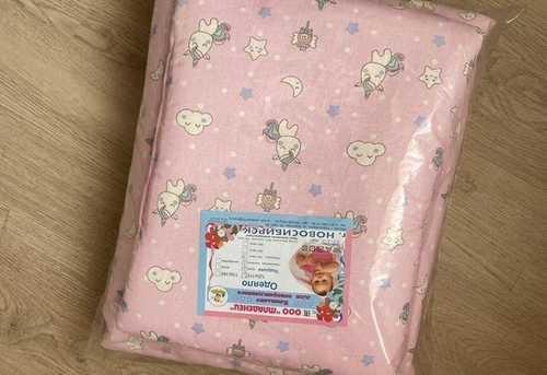 Набор одеяло и подушка для новорожденных