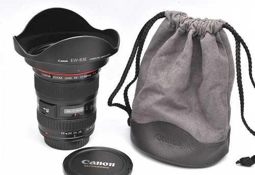 Canon EF 17-40 4 L