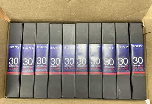 Видео кассеты Sony Betacam SP 30