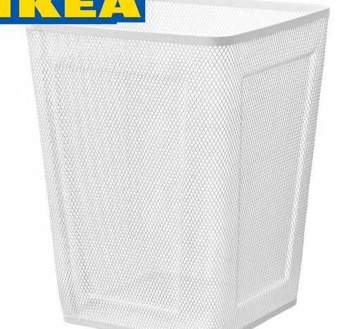 IKEA корзина для бумаг Белая сетчатая