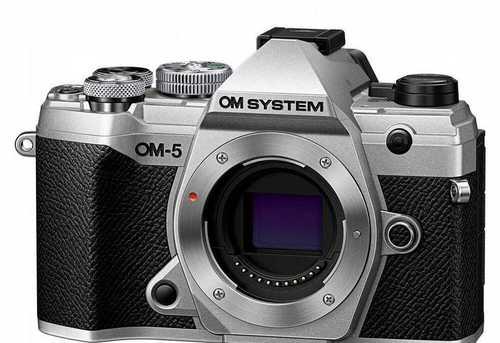 Olympus OM system OM 5 silver