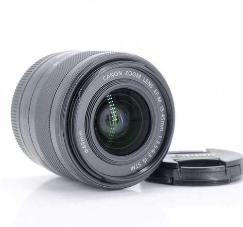 Canon EF-M 15-45mm f/3.5-6.3 IS STM отл.сост