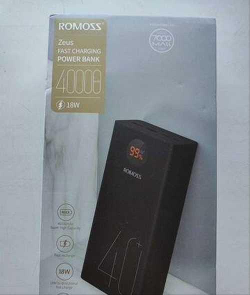 Powerbank romoss Zeus 40000 mAh 18 W