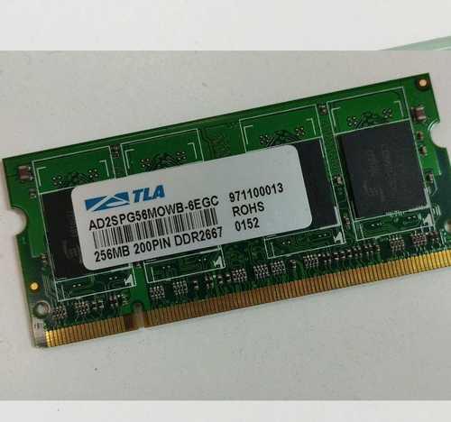 Оперативная память ddr2/ddr3 sodimm