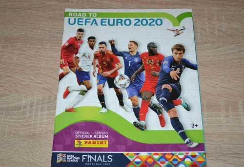 Panini Дорога на Евро 2020 Пустой альбом