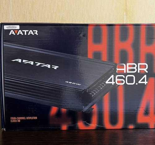 Усилитель 4 канальный avatar ABR 460.4