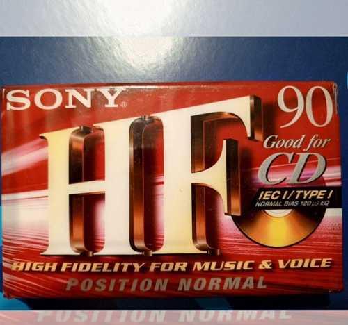 Аудиокассеты новые sony hf